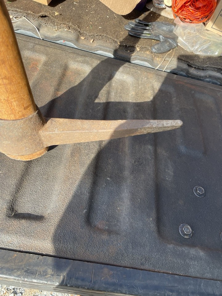 N&W Railroad Tamping Pick Spike Driver Ballast Tool Rare Hard To Find ...