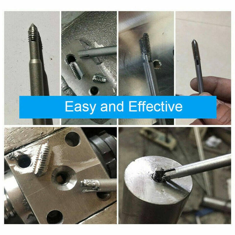 5* Damaged Screw Tap Extractor M5-M12 Broken Screw Tap Remover Wrench ...