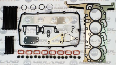 CYLINDER HEAD GASKET SET + HEAD BOLTS FOR FORD 2.2 TDCi DIESEL ENGINE ...