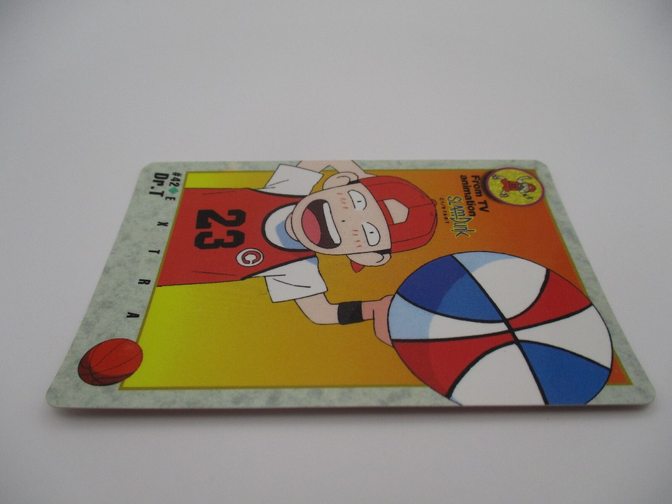 Dr.T Takehiko Inoue #42 SLAM DUNK Card animation BNADAI 1994 Carddas ...