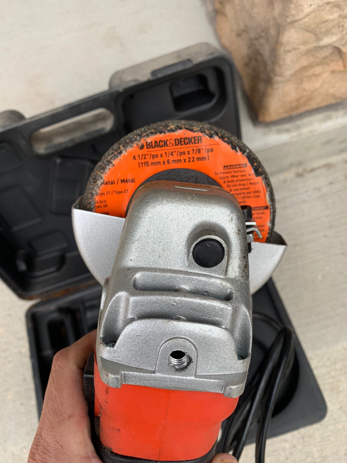 Black And Decker 4.5 Inch Grinder | eBay