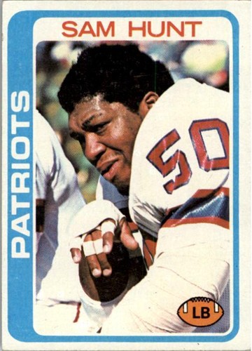 1978 Topps #461 Sam Hunt New England Patriots NFL Football Card VG | eBay