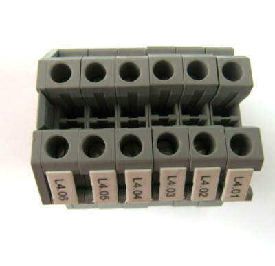 PHOENIX CONTACTS TYP UT 6 GRAY TERMINAL BLOCKS * LOT OF 6* | eBay