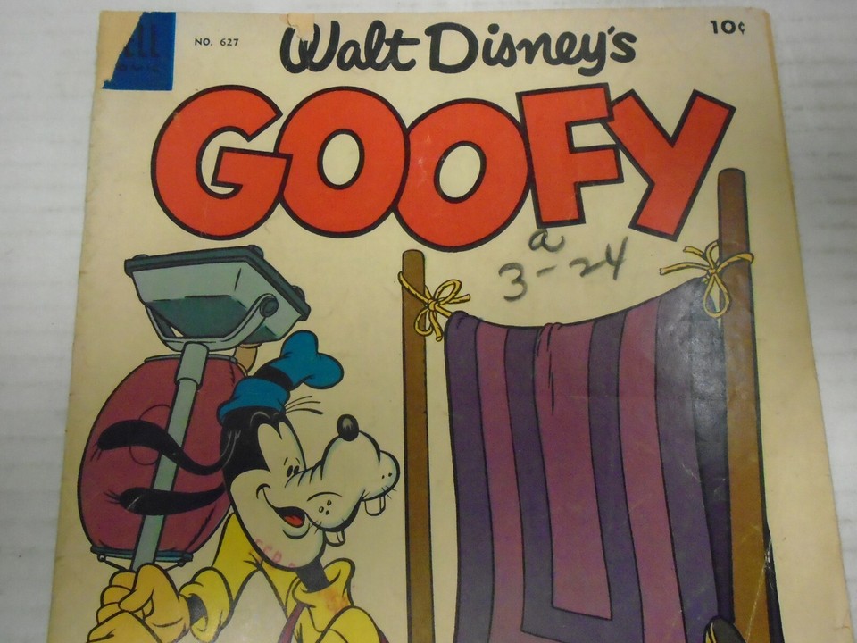FOUR COLOR, Walt Disney's Goofy #627 (1955) Mickey Mouse, Gilbert ...