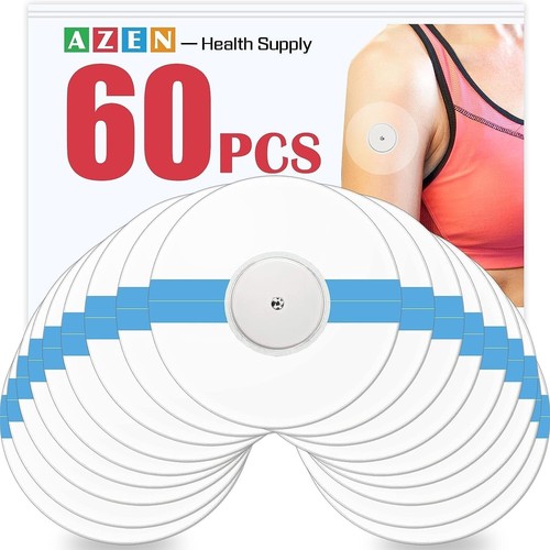 60 Pack Freestyle Sensor Covers for Libre 2/3,Waterproof Sensor Patches ...