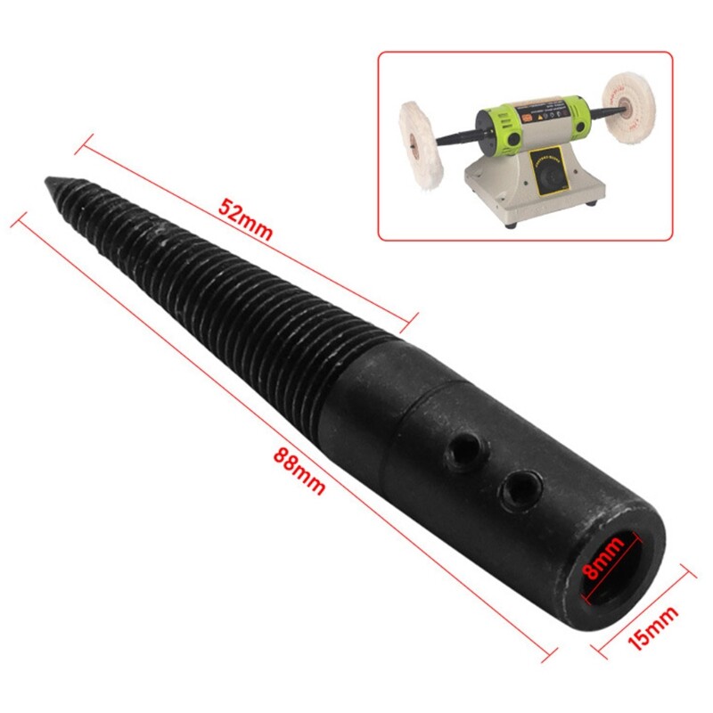 Taper Spindle Left Right Tapered Spindle Adapter Threaded For Buffer ...