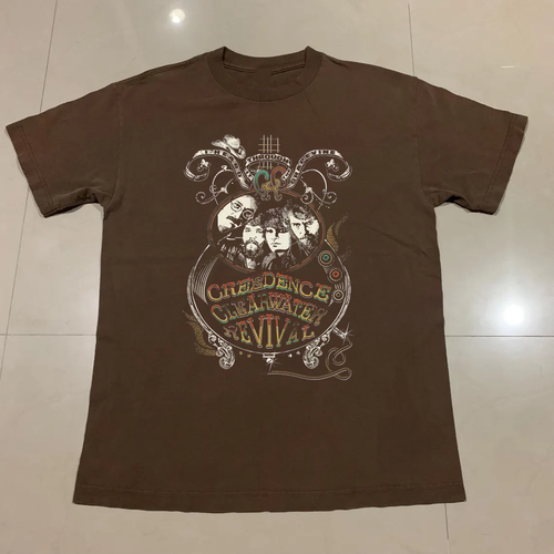 Creedence Clearwater Revival Band The Grapevine T Shirt Full Size S-5XL ...