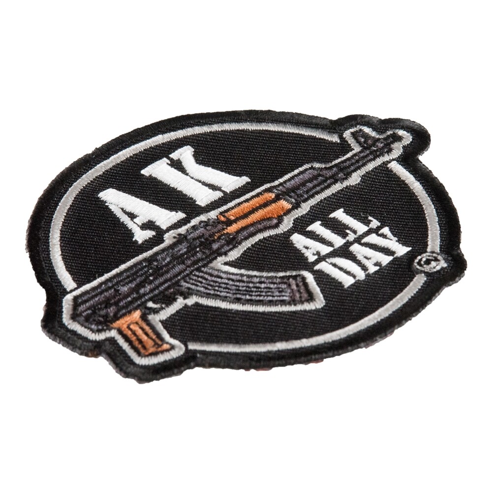 AK All Day Assault Rifle Patch, Guns & Weapons Patches | eBay