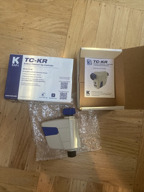 K-Rain Battery Powered Bluetooth Tap Controller Irrigation Misting Mode ...