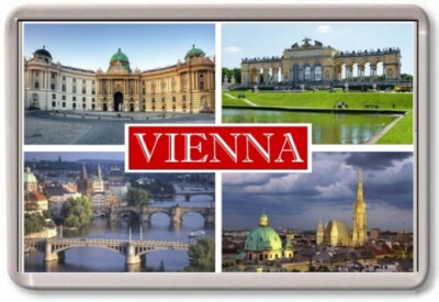 FRIDGE MAGNET - VIENNA - Large - Austria TOURIST | eBay UK