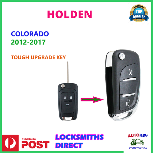 Holden Colorado Key Remote 2012 2013 2014 2015 2016 2017 Upgraded Tough ...
