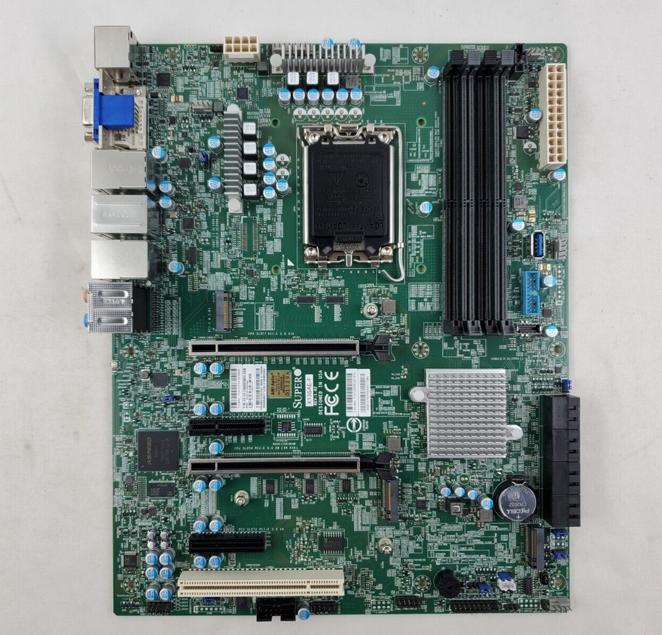SUPERMICRO MBD-X13SAE-F, LGA1700 ATX Intel W680 Motherboard (Please ...