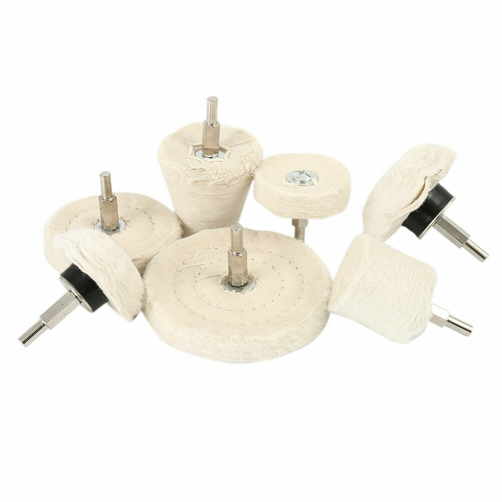 Polishing Buffing Pads Mop Wheel Buffer Pad Drill Kit for Car Polisher ...