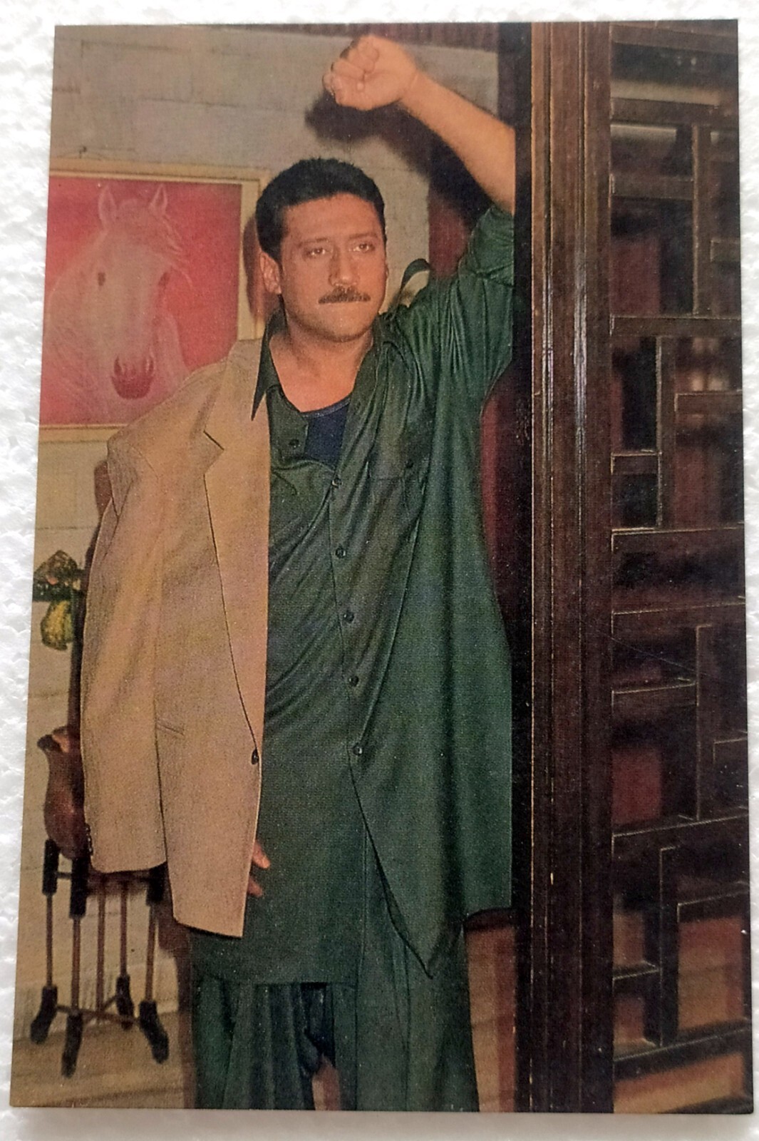 Bollywood Actor Model Jackie Shroff Rare Old Original Post card ...