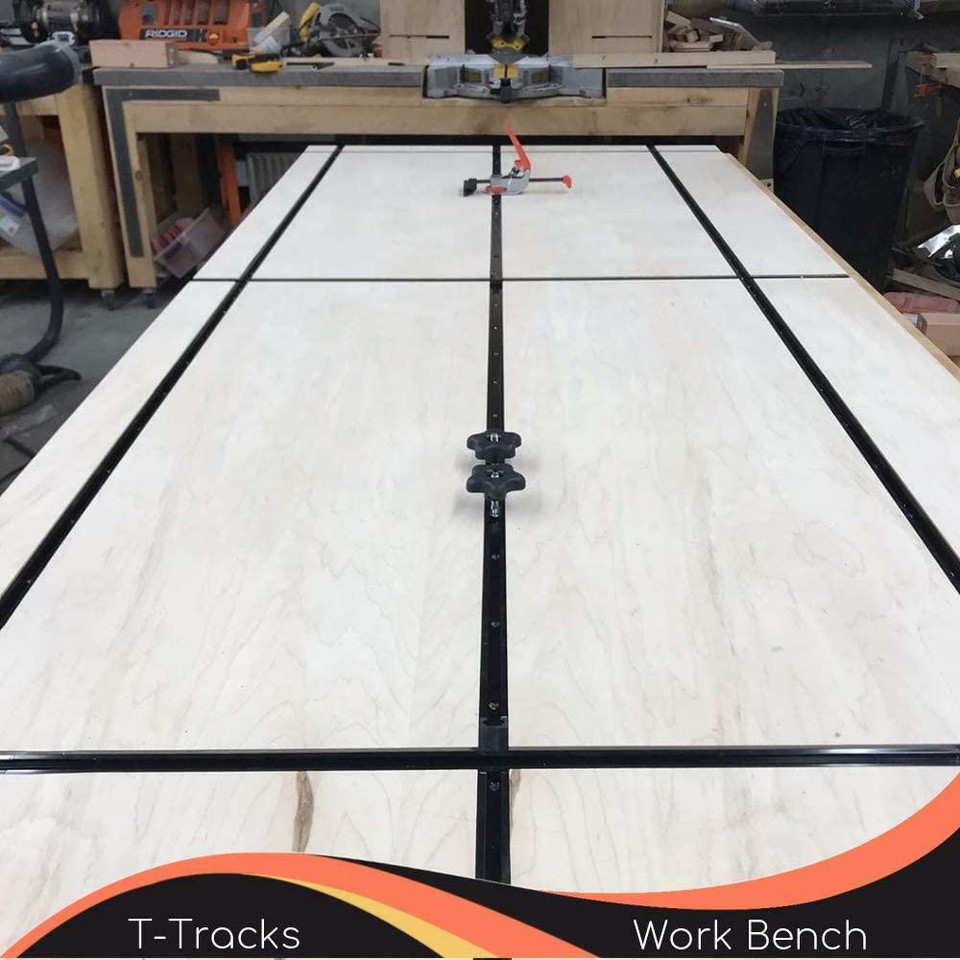T-Tracks Intersection Kit By Clear Style Double Cut Jig Saw Profile ...