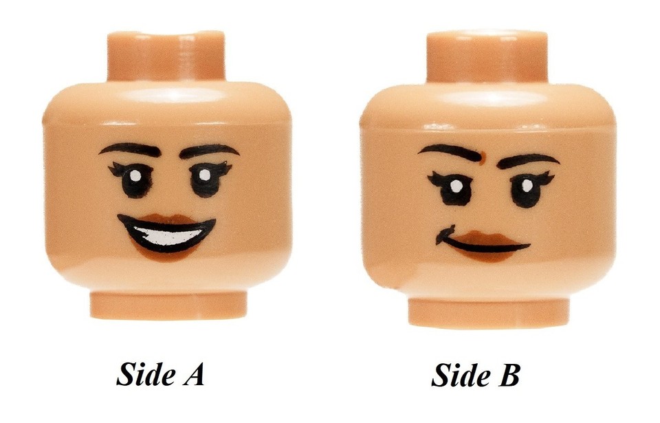 ☀️LEGO GIRL HEAD you pick female women MINIFIG minifigure mini figure ...