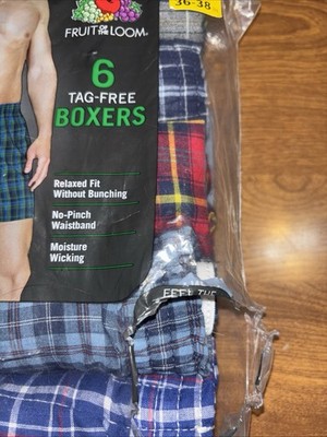 Fruit of the Loom 6P591 Men's Underwear, Size Large,5 Pack | eBay