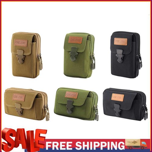 Male Oxford Cloth Mobile Phone Holder Zipper Outdoor Jogging Sports ...