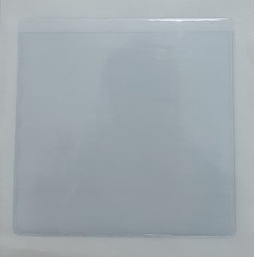 1 x Universal Clear Square Car Parking Permit Holder Wallet Pocket ...