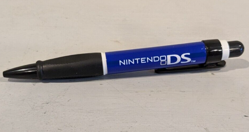 OEM Official Nintendo DS Large BLUE Retractable Pen Stylus W/Rubber ...