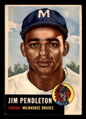1953 Topps Baseball #185 Jim Pendleton VG/EX *h1 | eBay