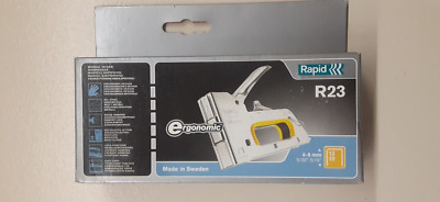 Rapid Fineline R23 Ergonomic Staple Stapler/Gun/Tacker BRAND NEW | eBay