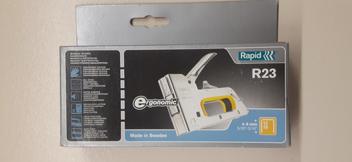 Rapid Fineline R23 Ergonomic Staple Stapler/Gun/Tacker BRAND NEW | eBay