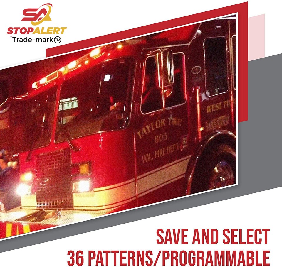 Wig Wag 36 Pattern Wave Wagger HEADLIGHTS Emergency Flashers LED Module ...