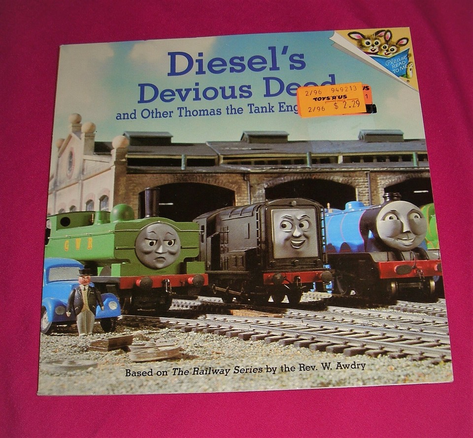 Vintage LOT 3 Thomas Gets Tricked A COW ON THE LINE Diesel's Devious ...