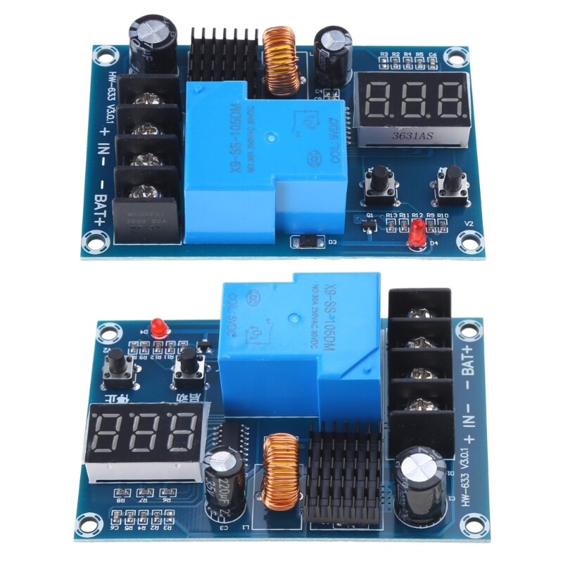 Charging Control Board Charge Controller for 6-60V Lead-Acid Lithium ...