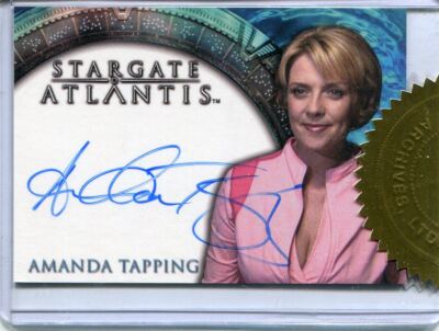 Stargate Atlantis Season 2 Autograph Card Amanda Tapping [2 Case] | eBay UK