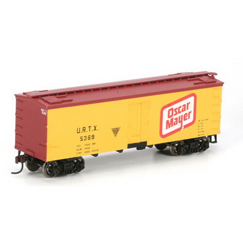Roundhouse 85501 HO Scale Oscar Mayer/URTX 36' Meat Reefer #5369 LN/Box ...
