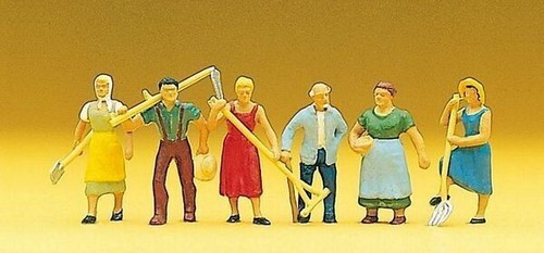 Preiser 10040 HO Scale People Working Farm Workers #1 | eBay