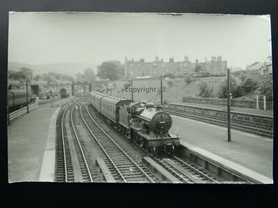 Scotland LARGS RAILWAY STATION Steam Loco 40609 c1950s RP Photocard | eBay