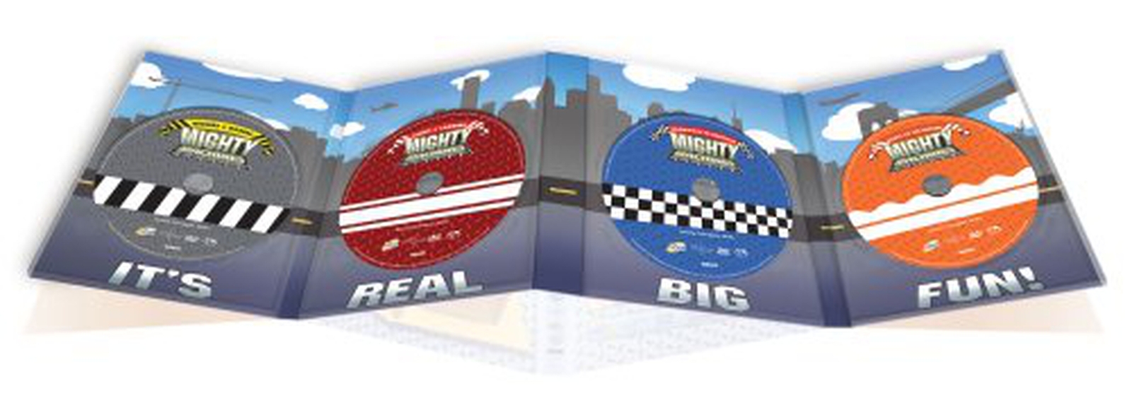 Mighty Machines Power Pack (DVD, 2008, 4-Disc Set) for sale online ...
