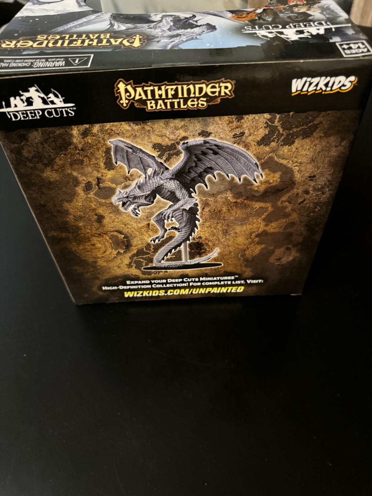 Pathfinder Deep Cuts: Gargantuan White Dragon Unpainted S5 | eBay