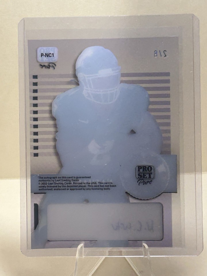 NATHAN CARTER 23’ Pro Set Pure RARE BRONZE Acetate PLATINUM AUTO 2/8 ...