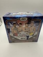 2025 Topps Chrome Sapphire UFC Checklist, Set Details, Boxes