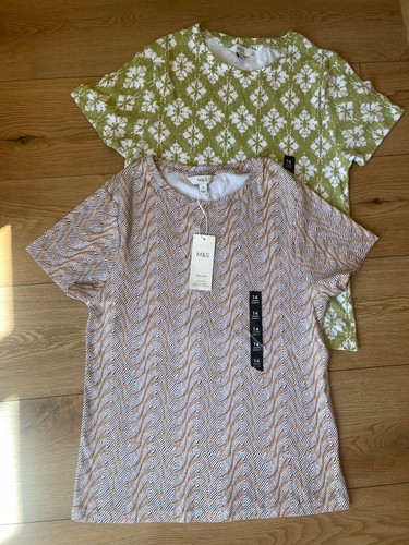 2 x Marks and Spencer Tops S14 New Without Tags | eBay UK