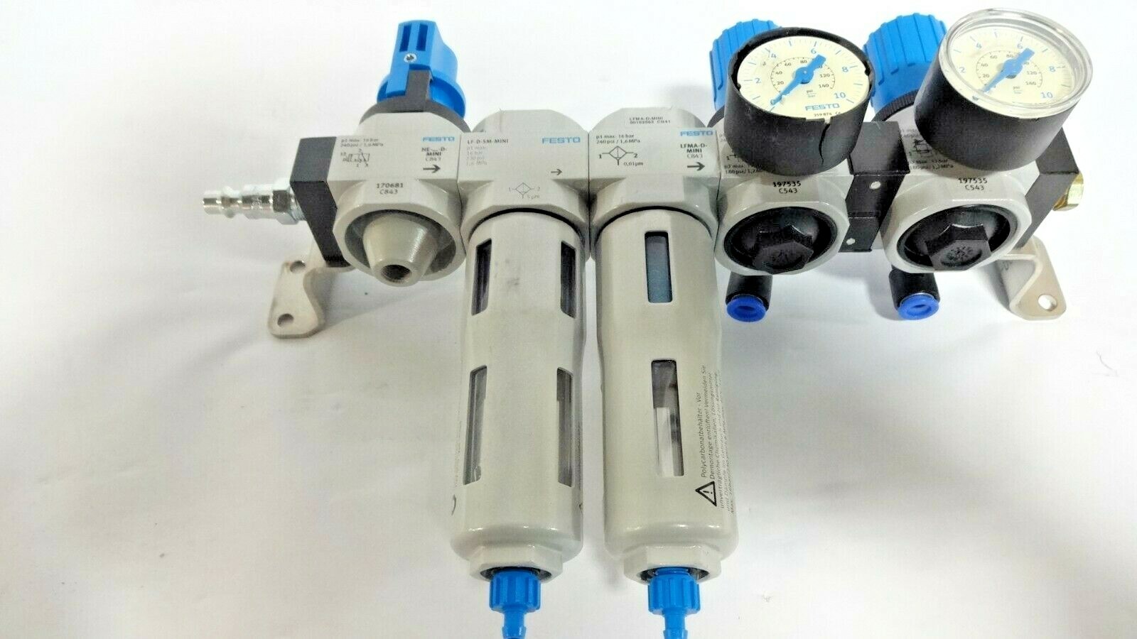 Festo air maintenance unit LF-D5M-Mini-LFMA-DMINI CN41 C843 C543 | eBay
