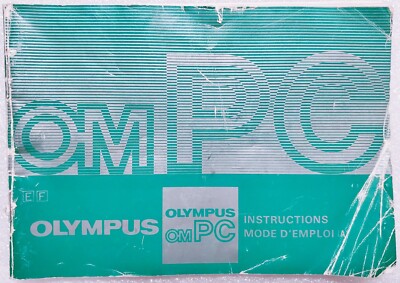 Olympus OM PC Instruction Manual FREE SHIPPING is included | eBay
