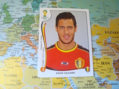panini rookie 2014 eden hazard real madrid belgique brasil bresil | eBay