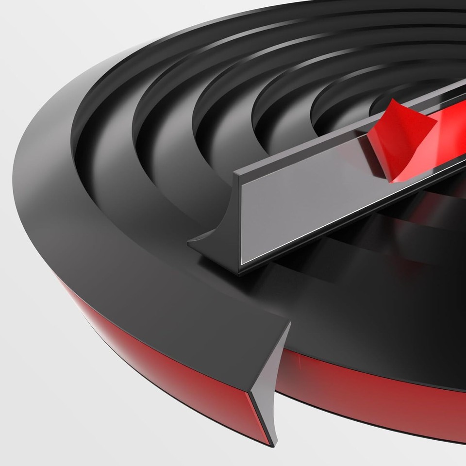 Silicone Bathroom Kitchen Shower Water Stopper Threshold Water Dam ...