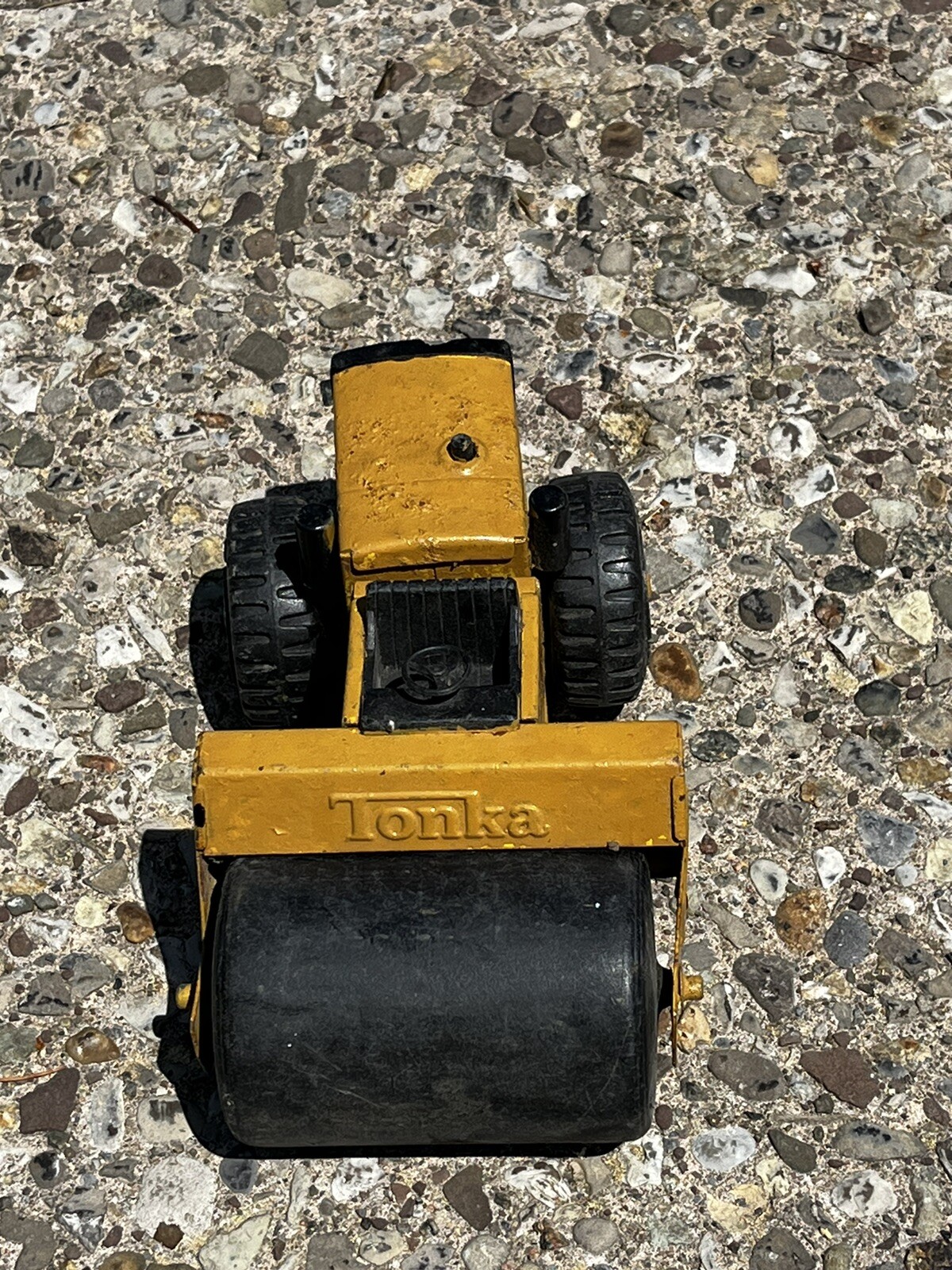 Yellow Vintage 1960's-70's Tonka Steam Roller | eBay