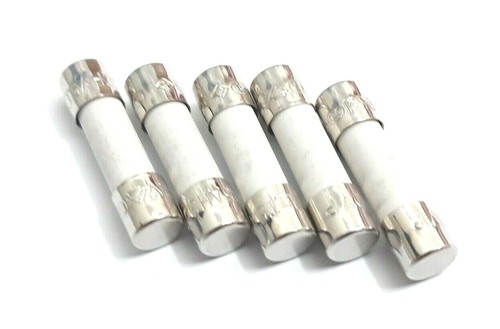 SET OF 5 T 5AH 250V P T5AH SLOW BLOW CERAMIC LF LITTELFUSE FUSES ...