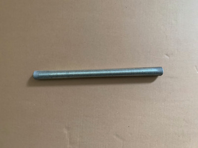 M24 x 332mm THREADED ROD STUD ZINC PLATED STUDDING BAR GRADE 4.8 | eBay UK