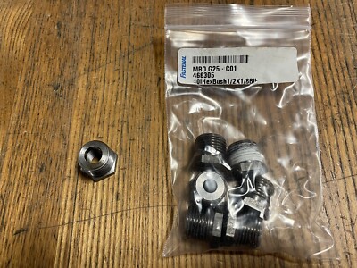 Fastenal 466305 1/2" M-NPT x 1/8" F-NPT Merchant Steel Hex Bushing | eBay