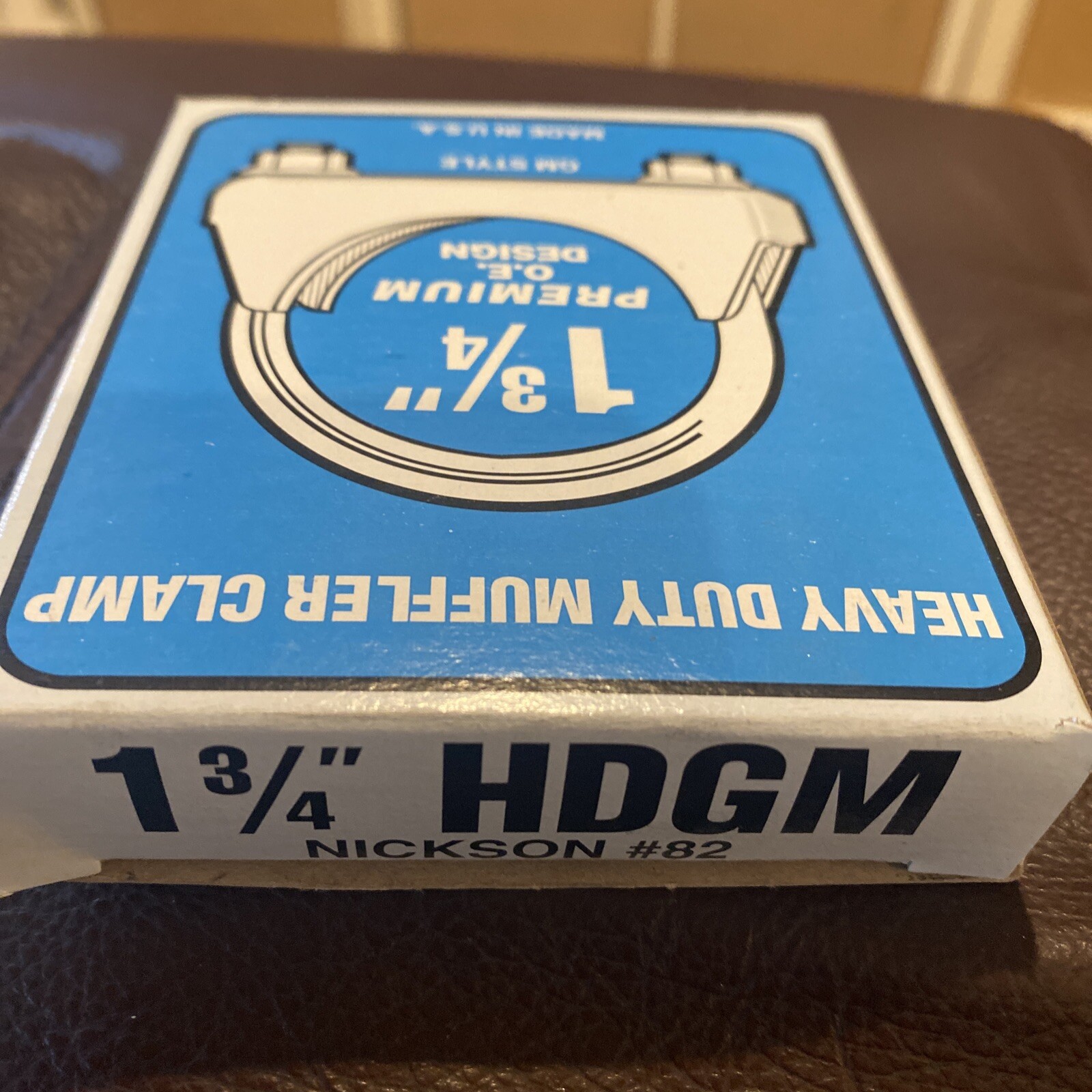 (2) Nickson 1-3/4" GM Style Muffler Clamp HDGM-82 NOS | eBay