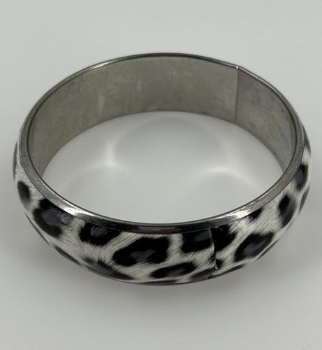 Animal Print Bangle Bracelet Silver Tone Fashion Jewelry Womens | eBay