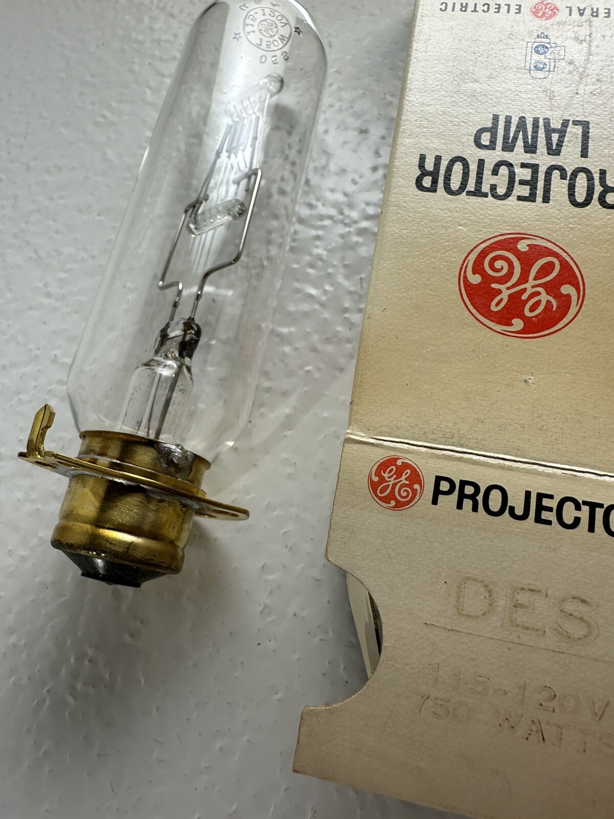 DES DHB projector lamp projection light bulb 120v 750w, DLG DAG DCS, G ...